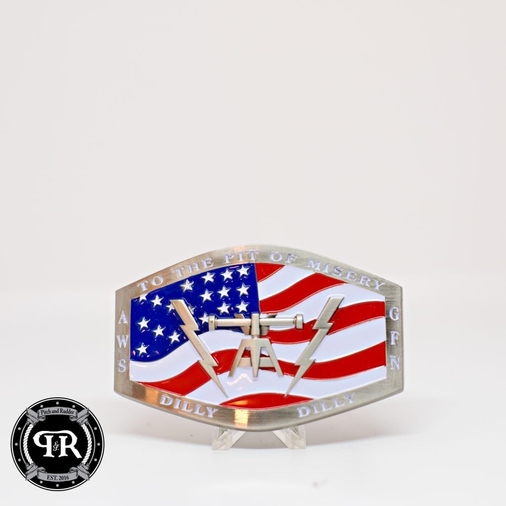 Custom Military Belt Buckles | Pitch and Rudder