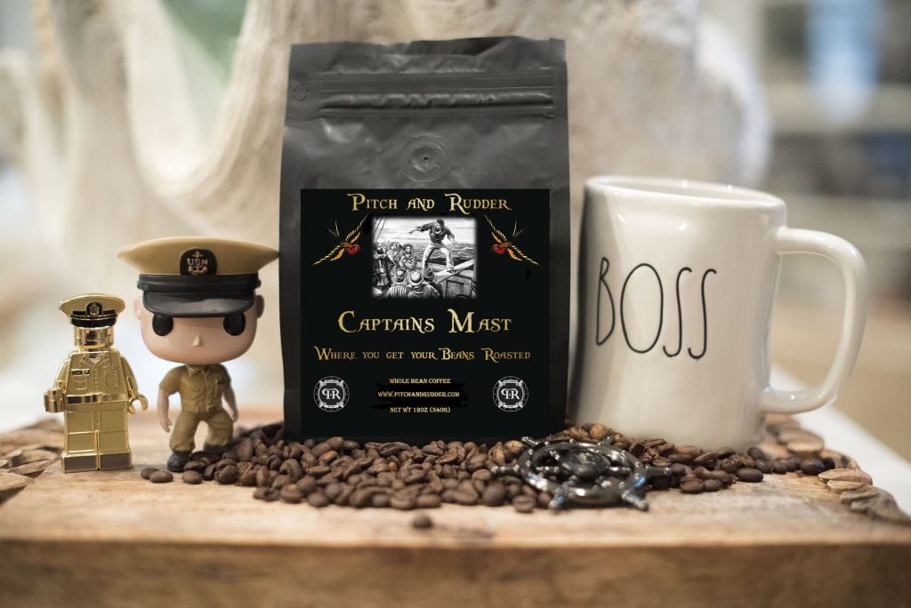 Fresh Roasted Coffee - Captains Mast | Pitch and Rudder