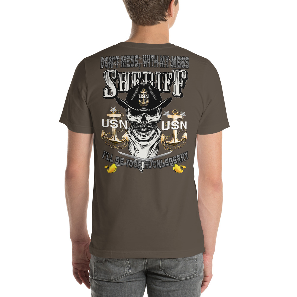 Navy Chief T-shirt | Sheriff Chief Season T-Shirt | Pitch and Rudder